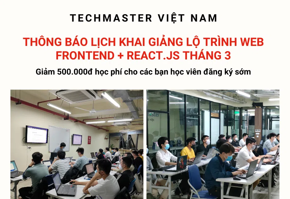 Techmaster Việt Nam - Học là có việc